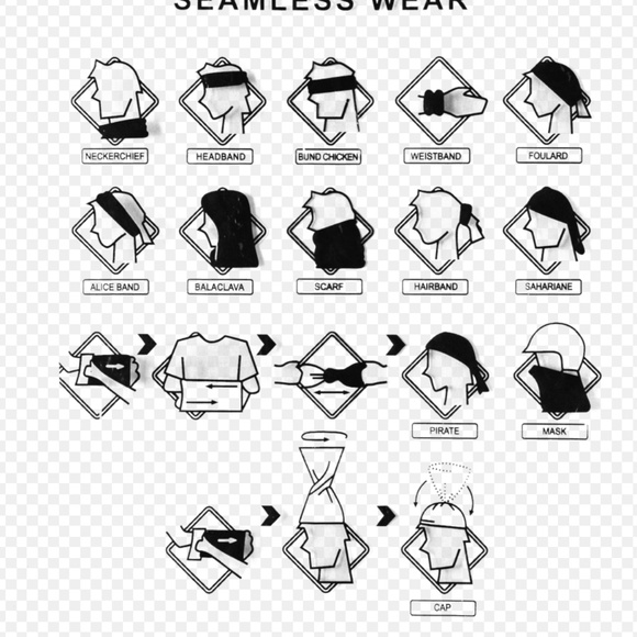 Accessories | Multifunctional Seamless Wear Neck Gaiter Headband ...